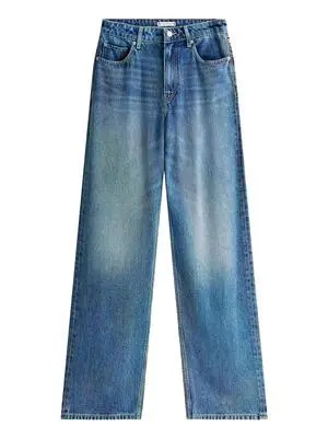 Tommy Hilfiger Faded Five-pocket Jeans - Blue