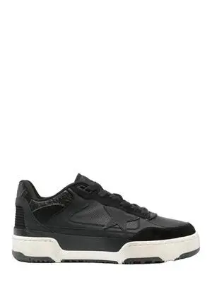 GOLDEN GOOSE Star-patch Trainers - Black