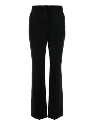 Givenchy Wool Flared Trousers - Black