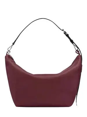 Longchamp Le Slouchy Leather Shoulder Bag - Red