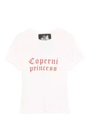 Coperni Logo-print T-shirt - Pink