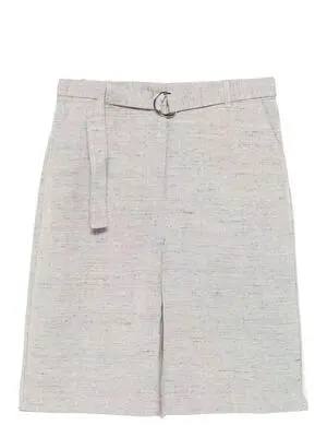 3.1 Phillip Lim Viscose Shorts - Grey