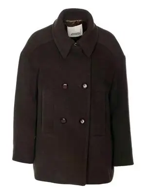 Isabel Marant Double-breasted Coat - Brown
