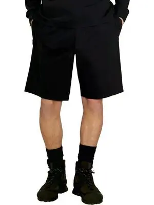 GR10K Elastic-waistband Shorts - Black