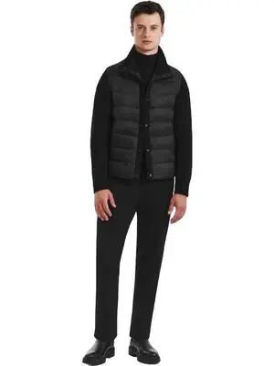 Rudsak Hybrid Knit Down Jacket - Black
