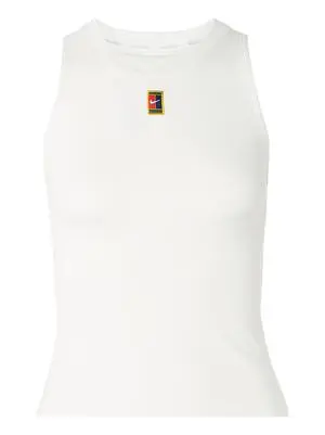 Nike Wimbledon Court Slam Dri-fit Tennis Tank - White