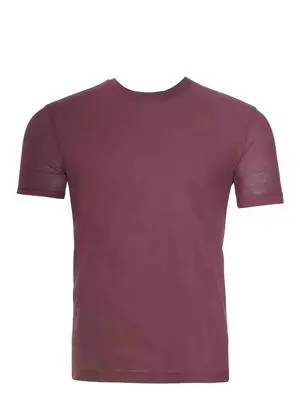 KIRED Kiss Crew-neck Cotton T-shirt - Red