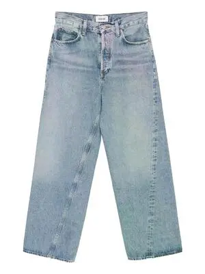 AGOLDE High-rise Twist Jeans - Blue