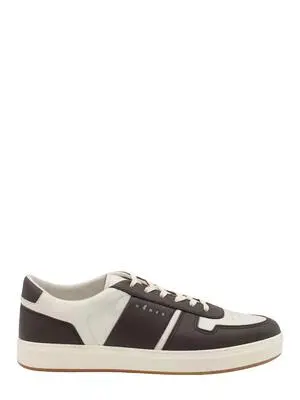 Hogan Leather Panelled Low-top Sneakers - White