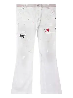 GALLERY DEPT. Paint-splatter Jeans - Grey