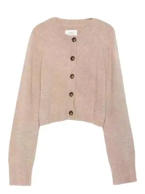 Loulou De Saison Zephir Lds Cashmere Cardigan - Neutrals