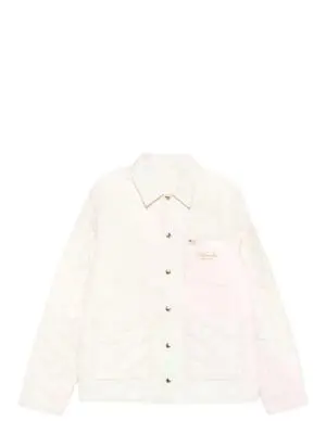 Moncler Kastos Quilted Shirt Jacket - Neutrals