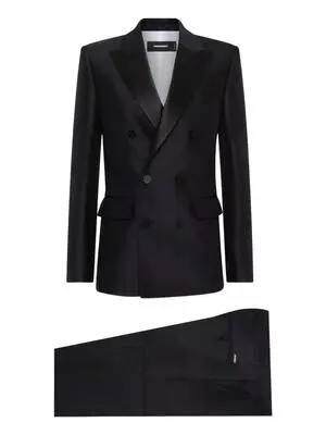 Dsquared2 Double-breasted Suit - Black