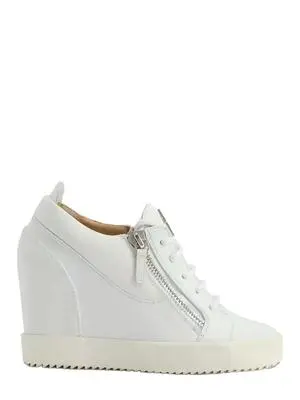 GIUSEPPE ZANOTTI Addy Wedge Sneakers - White
