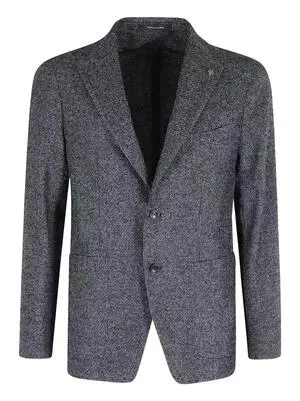 Tagliatore Buttoned Single-breasted Blazer - Blue