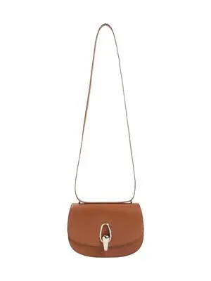 Giorgio Armani Half-moon Shoulder Bag - Brown