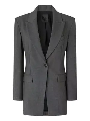 Pinko Single-breasted Blazer - Grey