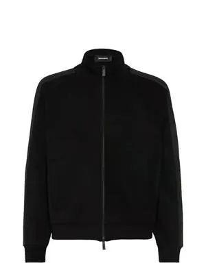 Dsquared2 Zip-up Sweatshirt - Black