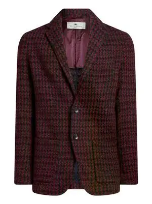 Etro Striped Blazer - Red