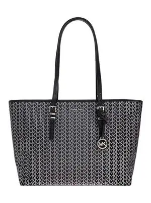 Michael Kors Geometric-patterned Tote Bag - Black