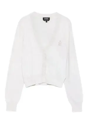 A.P.C. Anchor-Embellished Cardigan