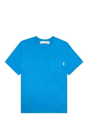 ADVISORY BOARD CRYSTALS Pocket Short-sleeve T-shirt - Blue