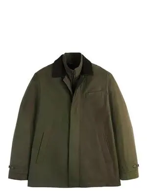 FAY Collared Utility Jacket - Green