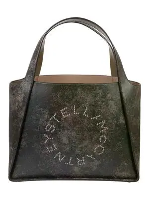 Stella McCartney Distressed Leather Tote Bag - Grey