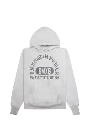 SAINT MXXXXXX Arched-logo Hoodie - Grey