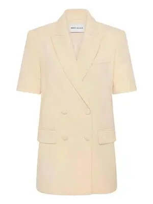 Rebecca Vallance Double-breasted Blazer - Yellow