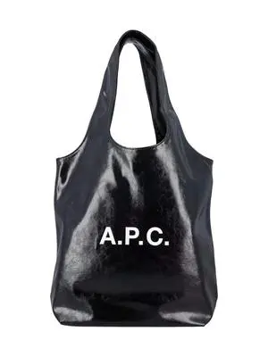 A.p.c. Small Ninon Tote Bag - Black