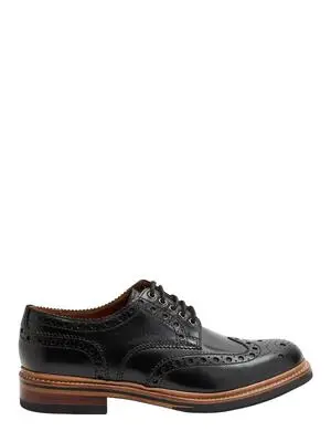 Grenson Archie Leather Brogues - Black