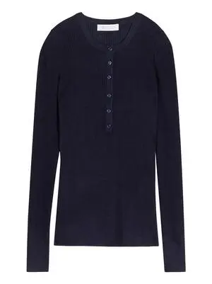 Gabriela Hearst Gabriela Hearst Julian Henley Top Navy
