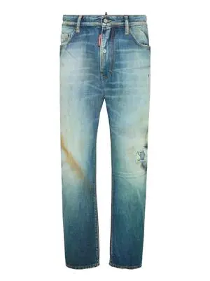 Dsquared2 Logo-patch Jeans - Blue