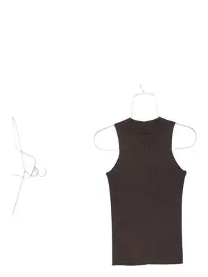 RICK OWENS Fine-Ribbed Tank Top