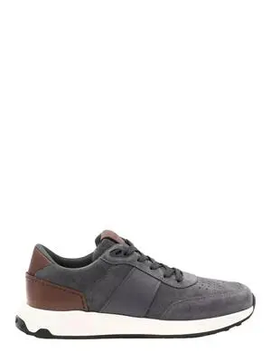 TOD'S Panel Suede Sneakers - Blue
