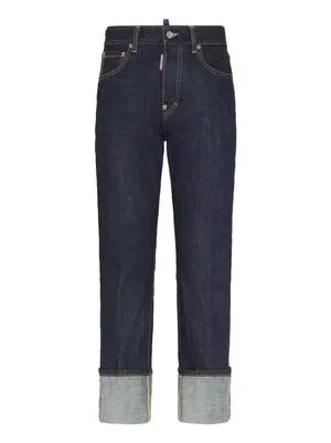 Dsquared2 Logo-patch Jeans - Blue