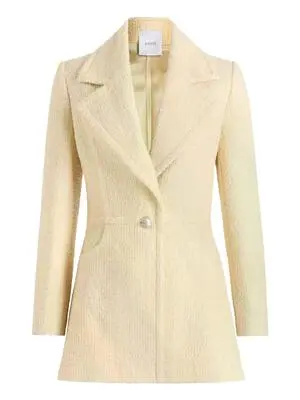 Patou Tweed Single-breasted Jacket - Neutrals