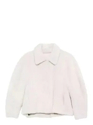 MANZONI 24 Shearling Jacket - White