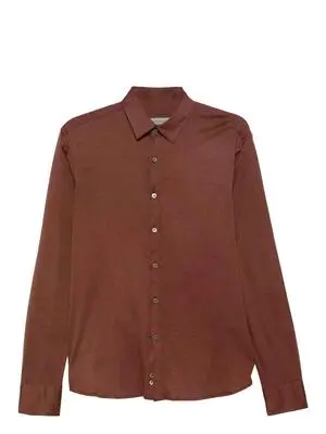 Canali Oxford Shirt - Brown