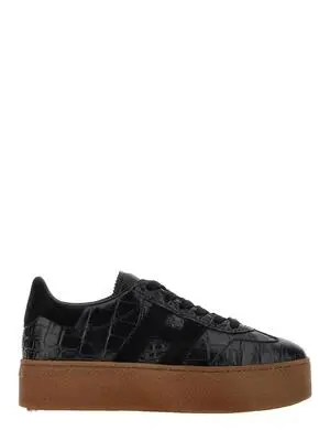 Hogan Platform Sneakers - Black