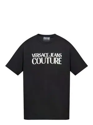Versace Logo-print T-shirt - Black