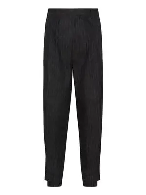 Dsquared2 Pinstriped Trousers - Black