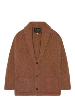 Alanui Shawl-collar Button Cardigan - Brown