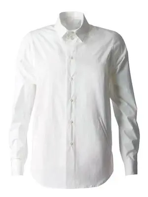LECLAIREUR Classic Shirt With Two Inset Pockets - White
