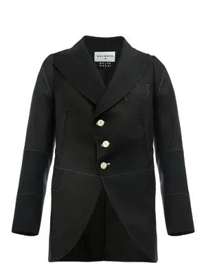 SHIRO SAKAI Shigoto X Panelled Jacket - Black