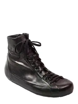 L'ECLAIREUR MADE BY Hi-top Sneaker - Black