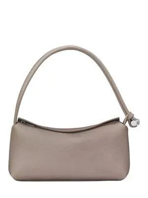 Longchamp Le Roseau Medium Shoulder Bag - Neutrals