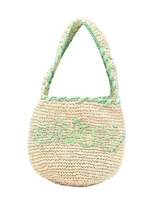 Marni Nassa Woven Shoulder Bag - Neutrals