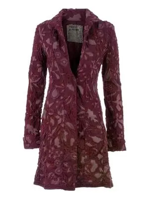 PROJET ALABAMA Patterned Coat - Pink